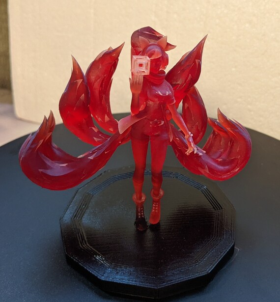 Arcade Ahri Model 3D Printed Custom Made League of Legends - Etsy