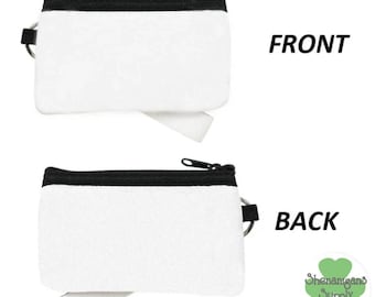 Sublimation Neoprene Coin Purses Heat Press Blanks Sublimate Supplies ...