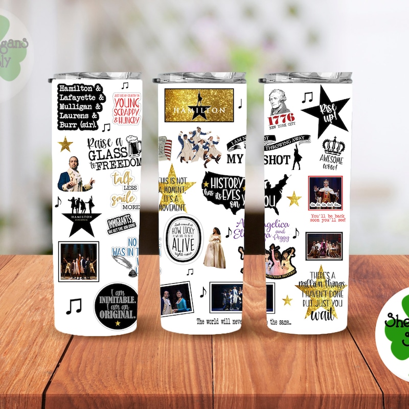 Hamilton Water Bottle - Etsy