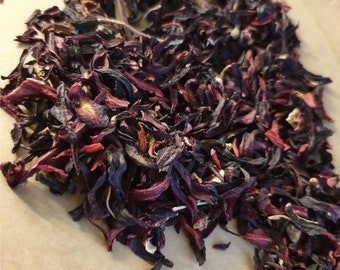 Dried Hibiscus Flower Cut and Sifted Hibiscus Sabdariffa - Etsy