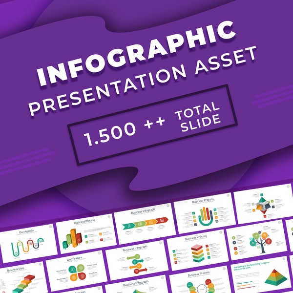 Infographic Pack Presentation Asset Powerpoint Template - Etsy Australia