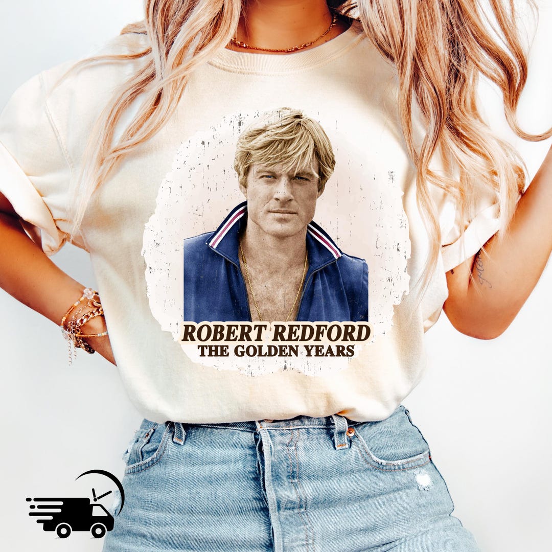 Retro Robert Redford Shirt, Vintage Robert Redford T-shirt, Robert ...