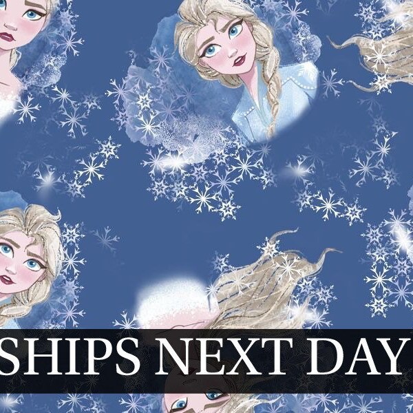 Frozen Fabric - Etsy