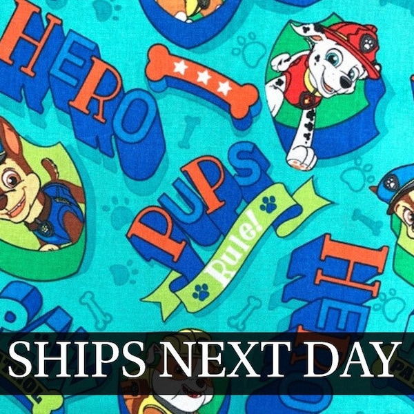 Paw Patrol Fabric Etsy