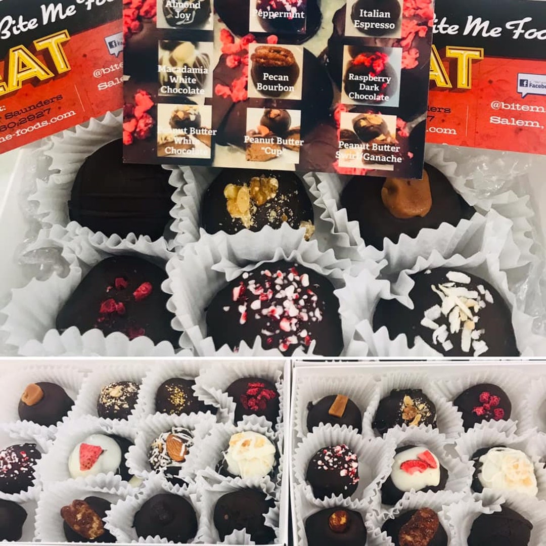 Jumbo Chocolate Truffles - Etsy