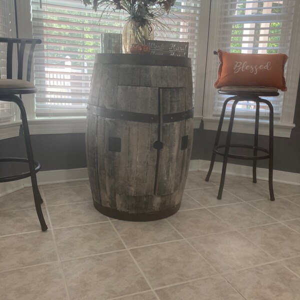 Wine Barrel Furniture - Etsy