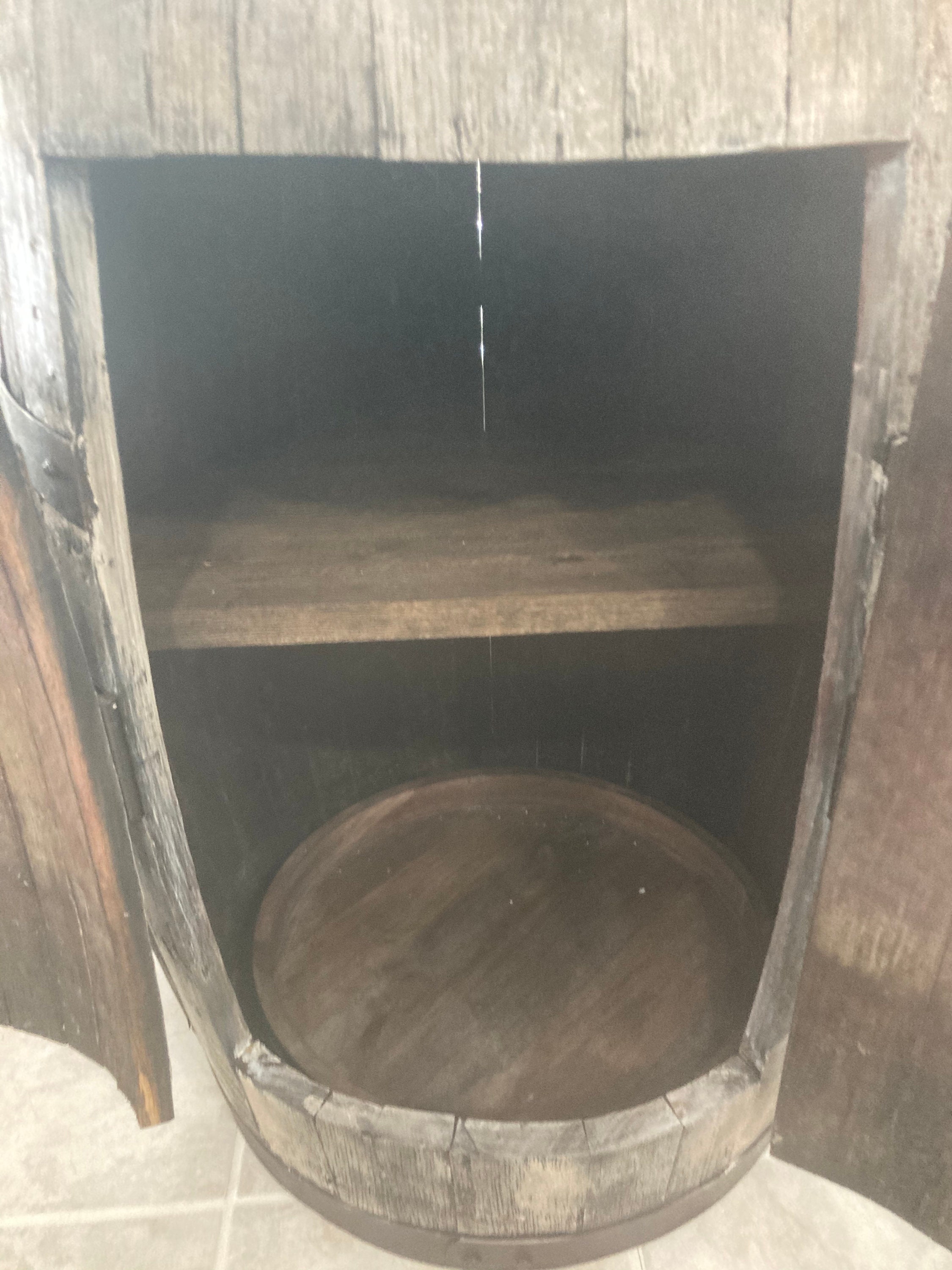 Wine Barrel Cabinet - Etsy