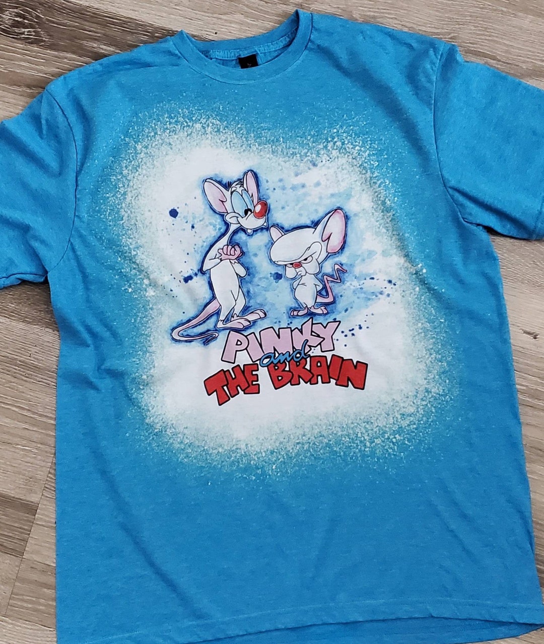 Pinky & the Brain Distrssed Shirt | Pinky Cartoon Shirt | Brain Cartoon ...