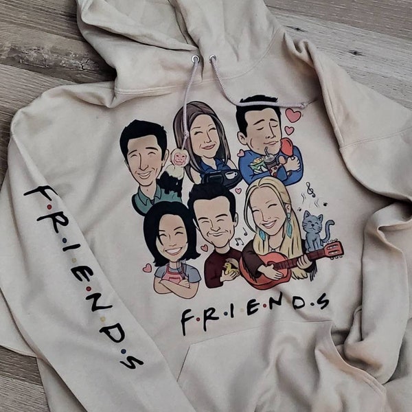 Friends Hoodie - Etsy