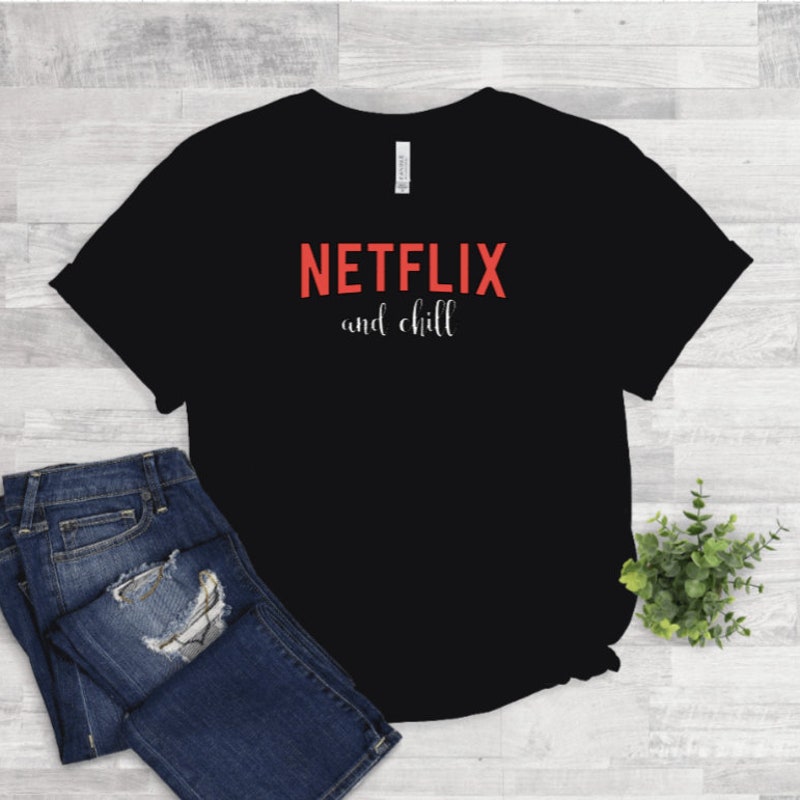 Netflix Tshirt - Etsy
