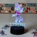 Sonic the Hedgehog Night Light Personalized Sonic Light - Etsy