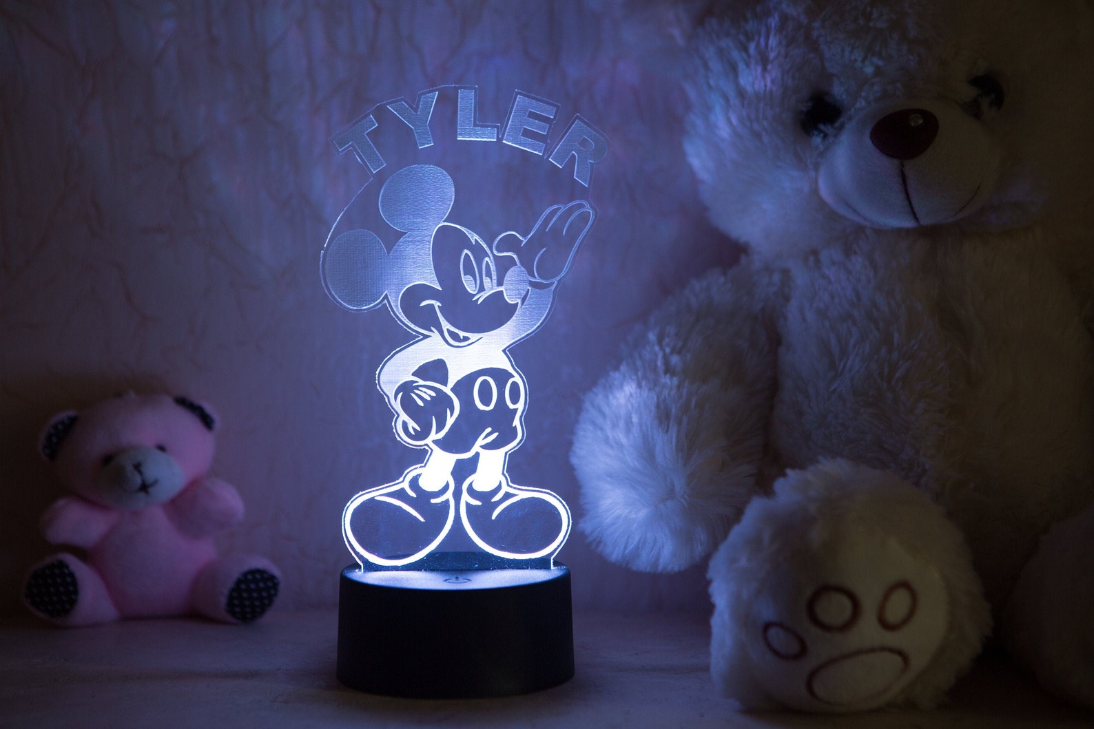 Mouse Night Lamp Children's Lights Kids Bedrooms Mouse Nursery Decor ...