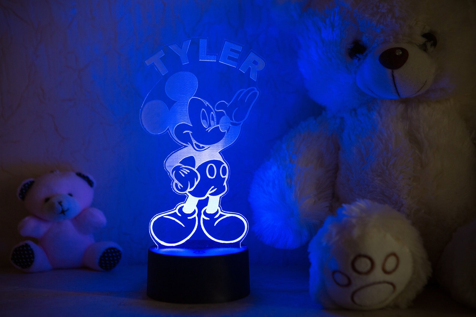 Mouse Night Lamp Children's Lights Kids Bedrooms Mouse Nursery Decor ...
