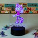Sonic the Hedgehog Night Light Personalized Sonic Light - Etsy