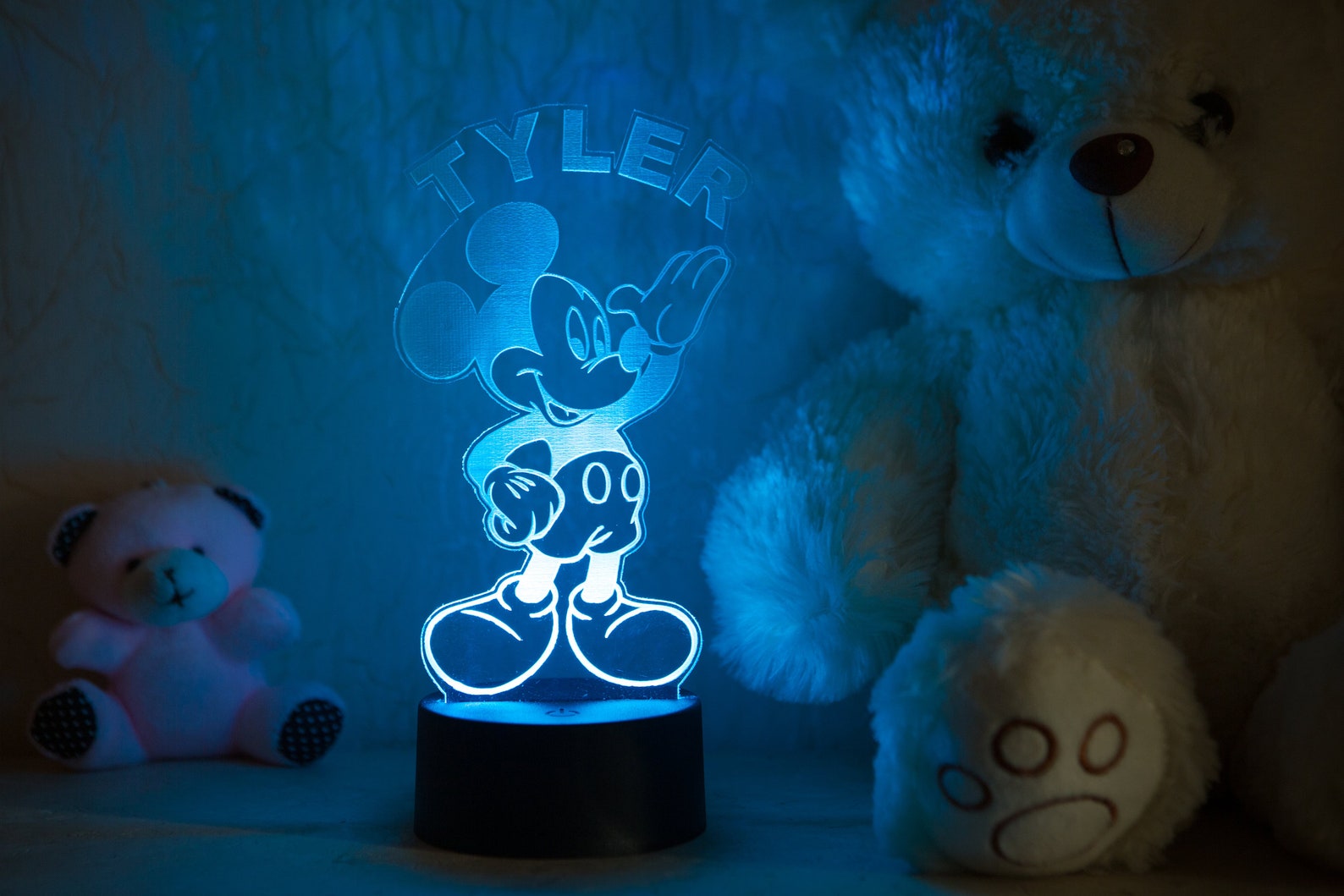Mouse Night Lamp Children's Lights Kids Bedrooms Mouse Nursery Decor ...