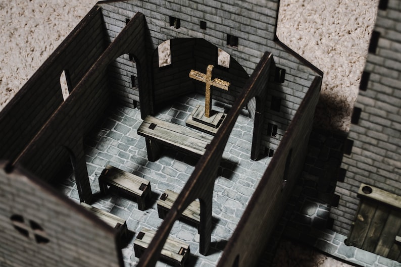 The Wooden Medieval Castle the Designer is Created for - Etsy