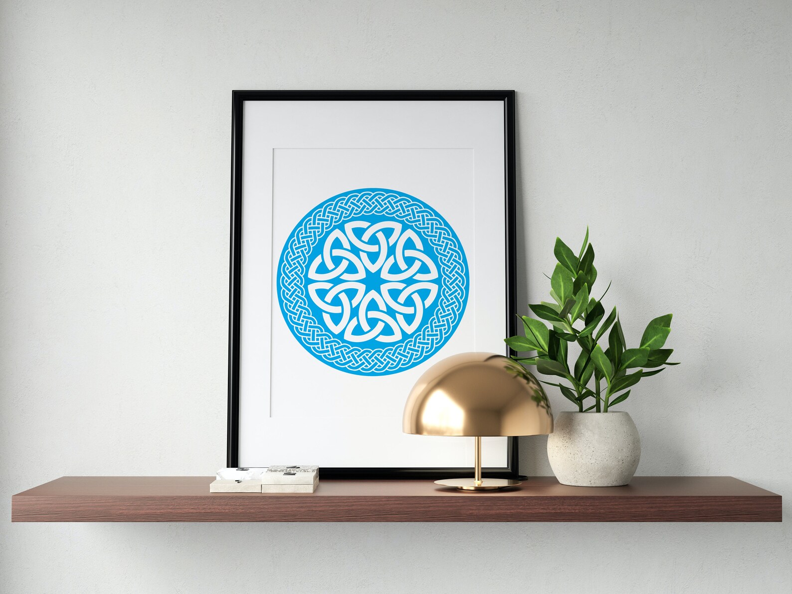 Trinity Knot Mandala SVG DXF | Celtic Triquetra Symbol | Paper Cut ...
