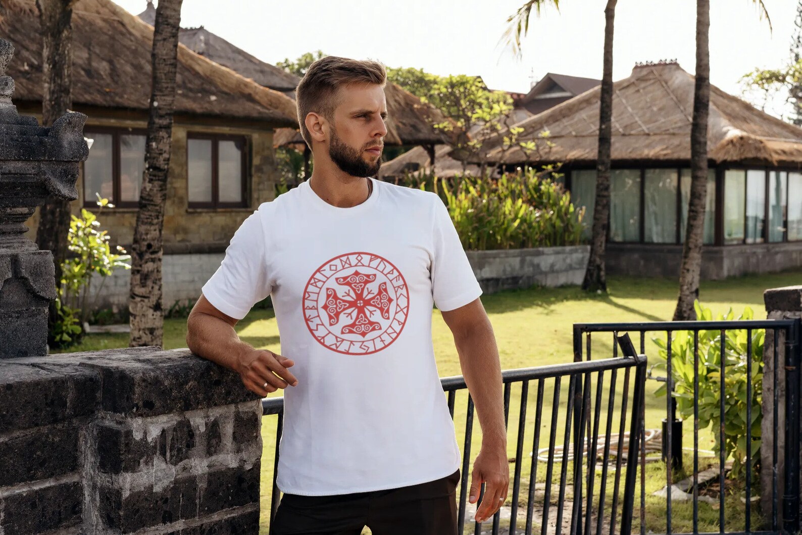 Viking Vegvisir Compass SVG Symbol of Protection, Runic Compass ...