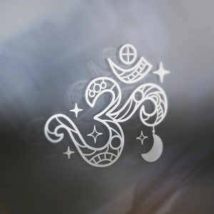 Om Zentangle SVG DXF | Monogram | Meditation, Chakra, Spiritual, Peace ...