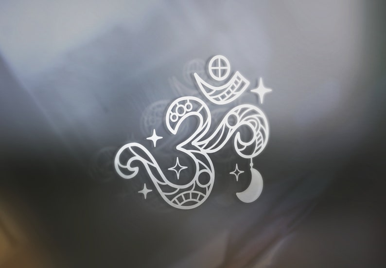 Om Zentangle SVG DXF | Monogram | Meditation, Chakra, Spiritual, Peace ...