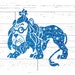 The Cowardly Lion of Oz SVG DXF | the Wizard of OZ, Celestial | Paper ...