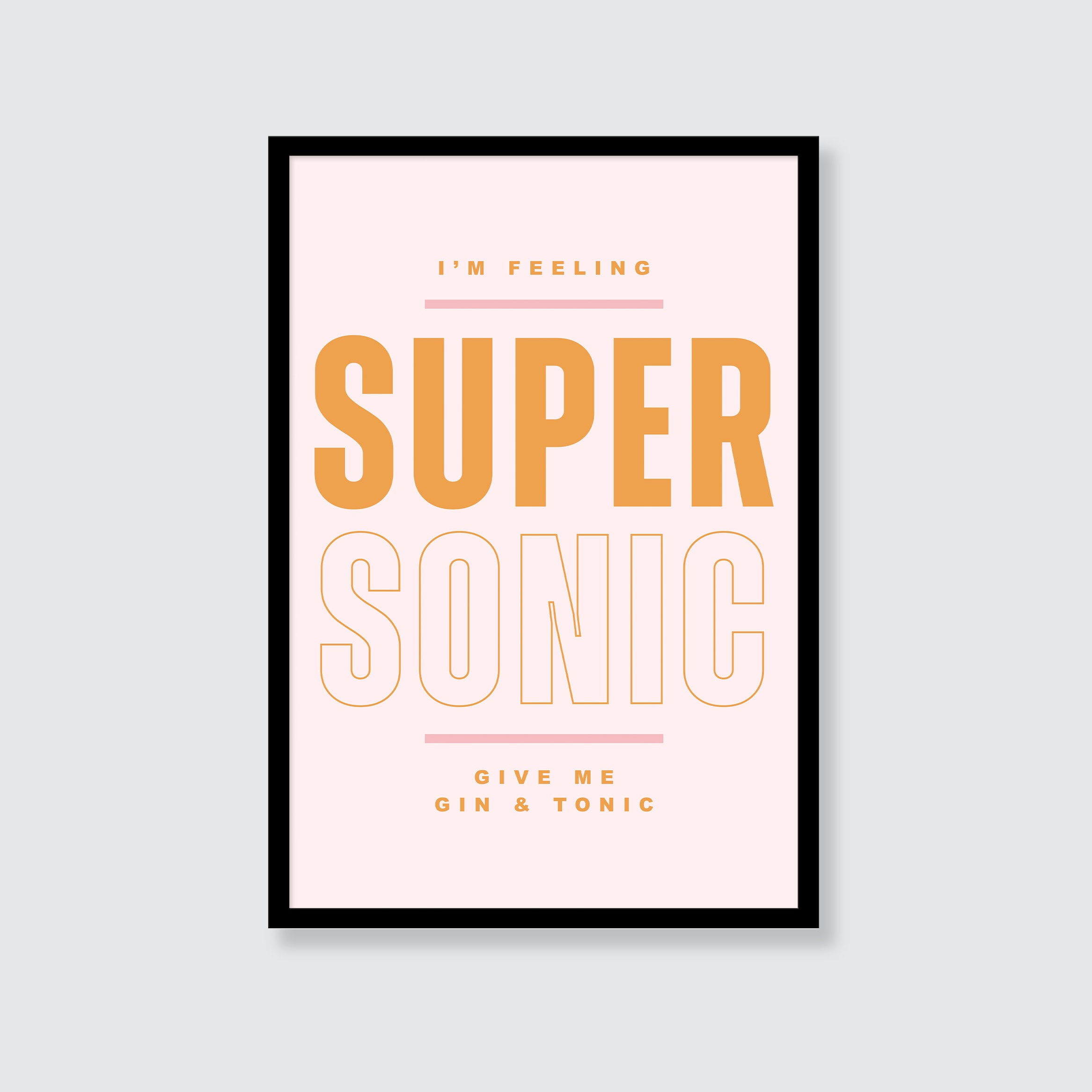 Oasis Supersonic Lyrics Wall Art Poster Print | Etsy