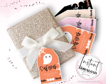Halloween Gift Tags Boo-bbles of Fun Kids Friend Classroom - Etsy