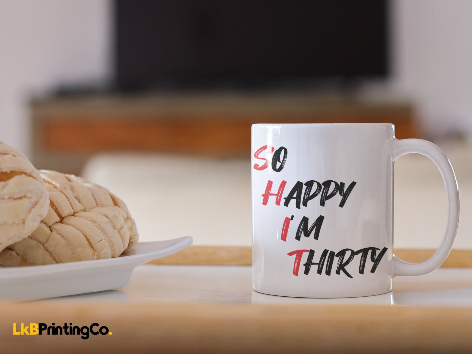 So Happy I'm Thirty SHIT Mug Adult Funny Gift Present Tea Coffee Mug ...