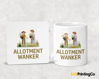 Allotment Wanker Gift Mug Funny Gifts for Gardener Humour Christmas ...
