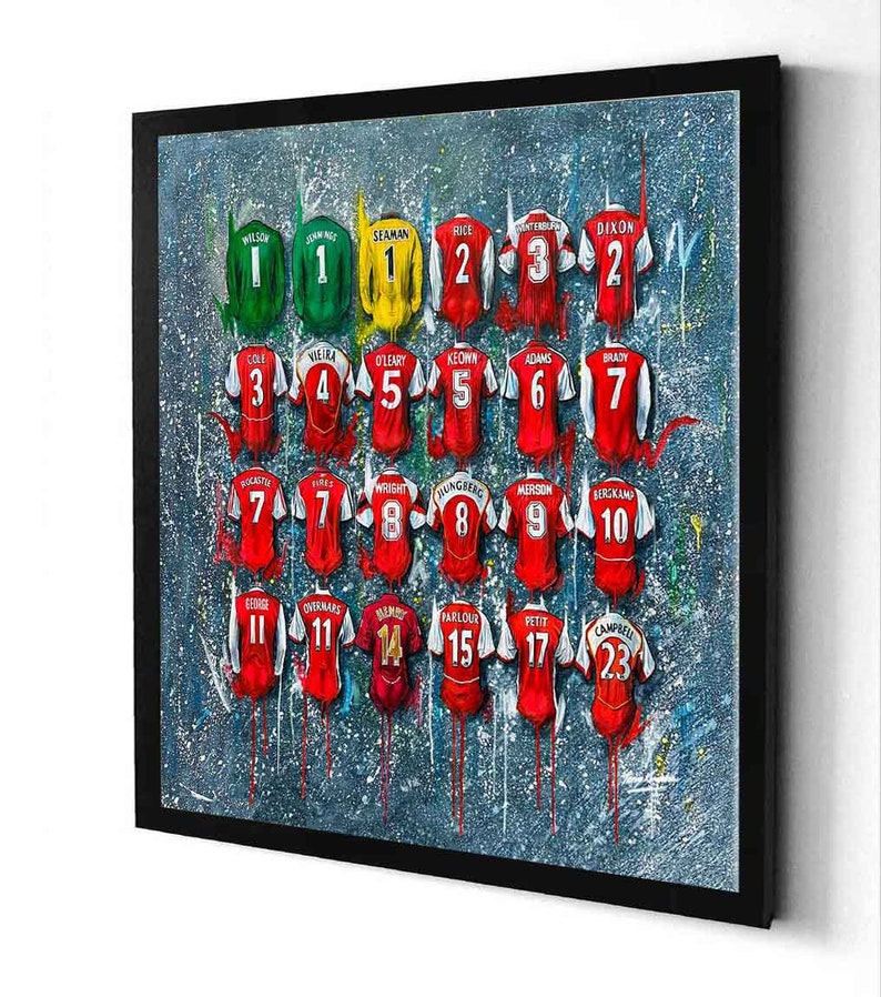 Arsenal the Gunners - A Legends Collection - Etsy UK