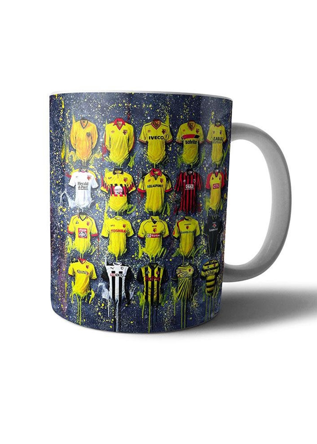 Watford Shirts - A Hornet's Collection Mug - Etsy UK