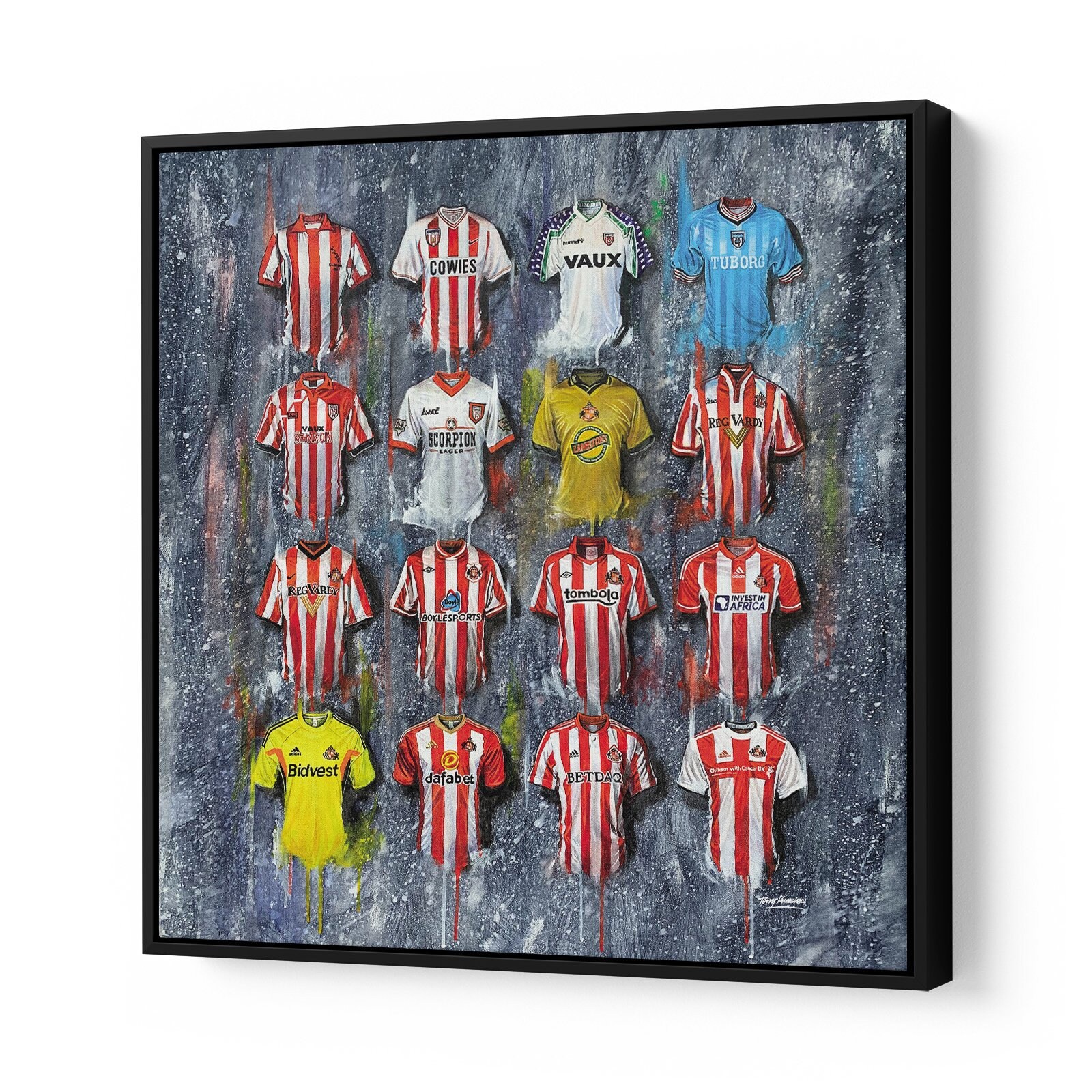 Sunderland Shirts - A Black Cats Collection - Etsy