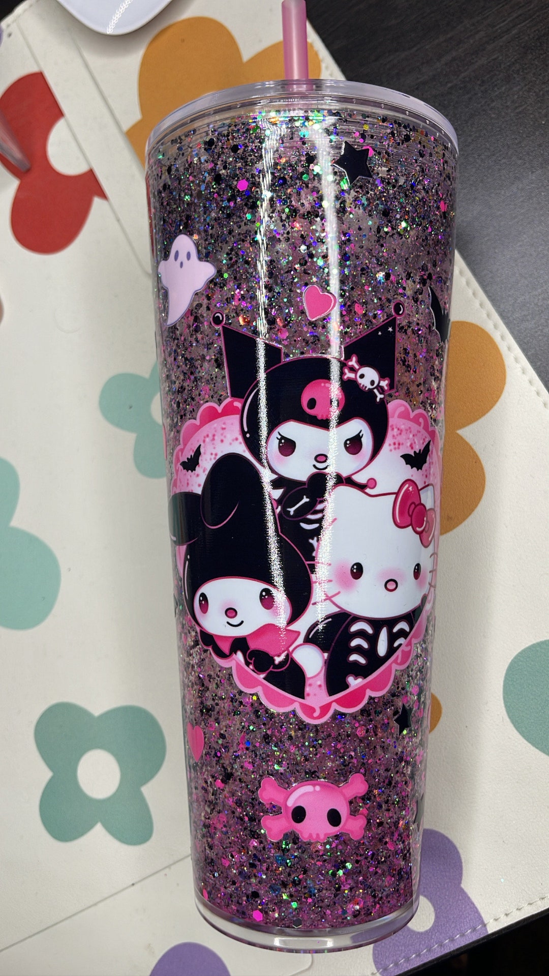 Hello Kitty Tumbler - Etsy