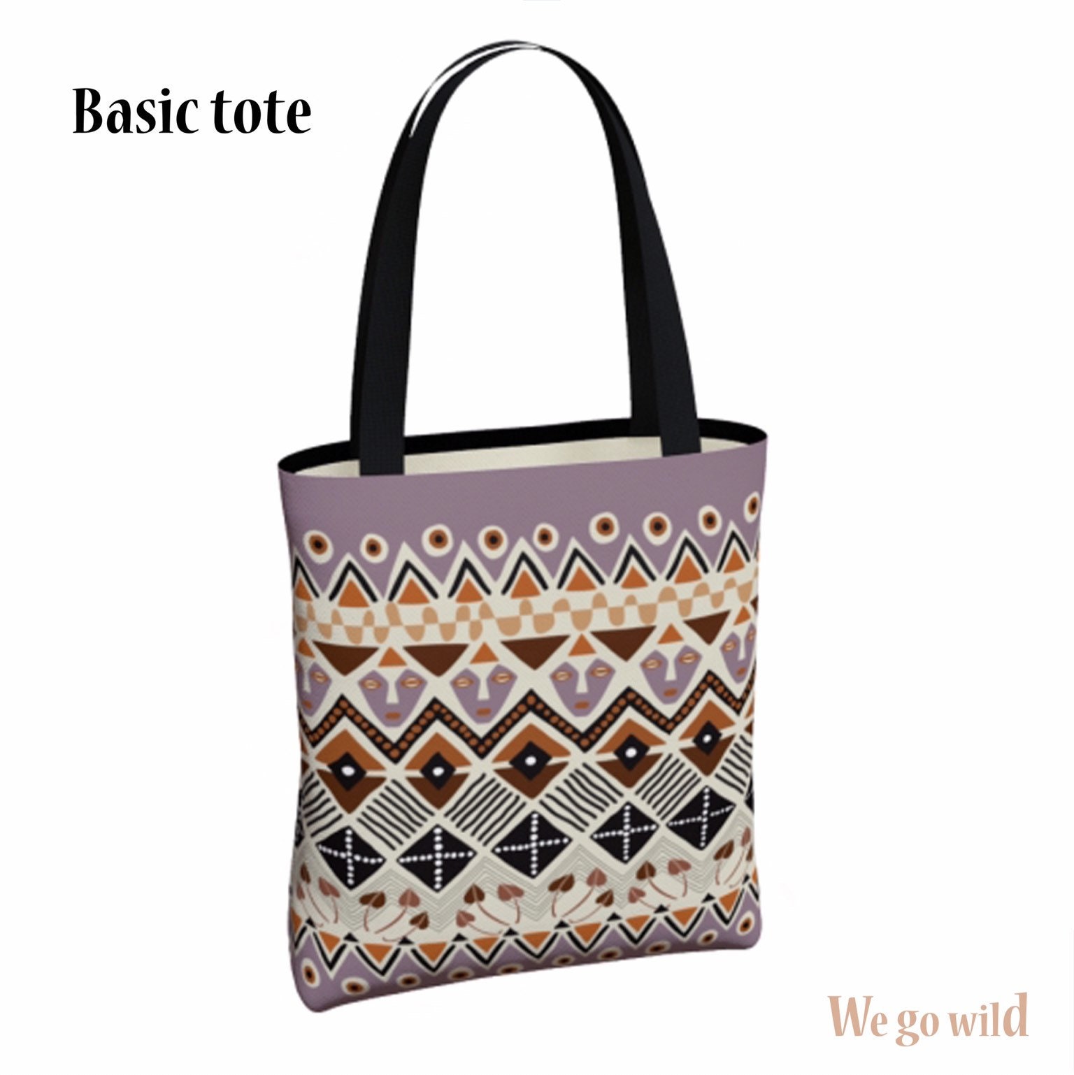 Shoulder bag African ethnic pattern tote bags market bag | Etsy