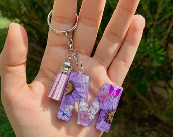 Resin Butterfly Keychain - Etsy