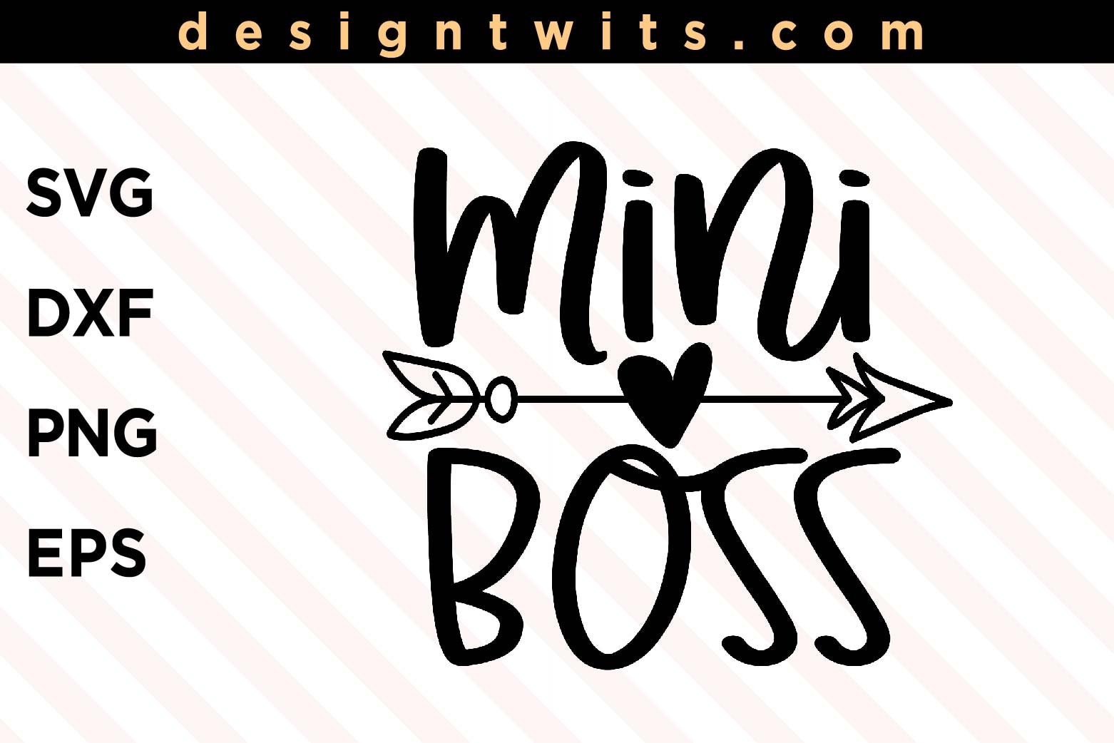 Mini Boss SVG PNG file Instant Digital Download | Etsy