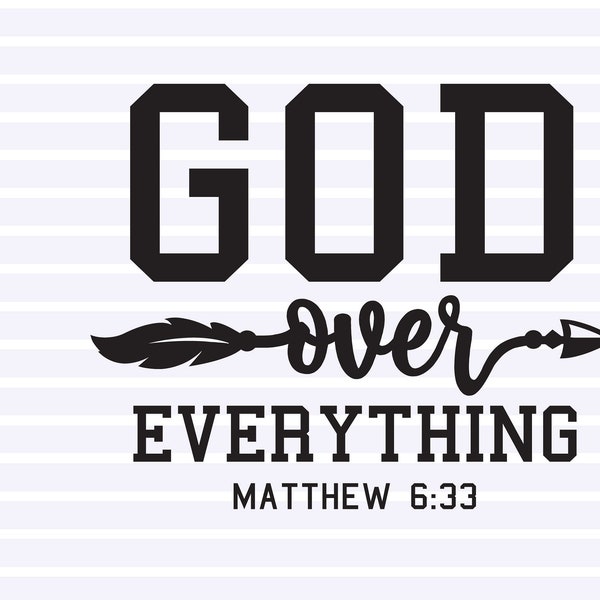 Matthew 6:33 Svg - Etsy