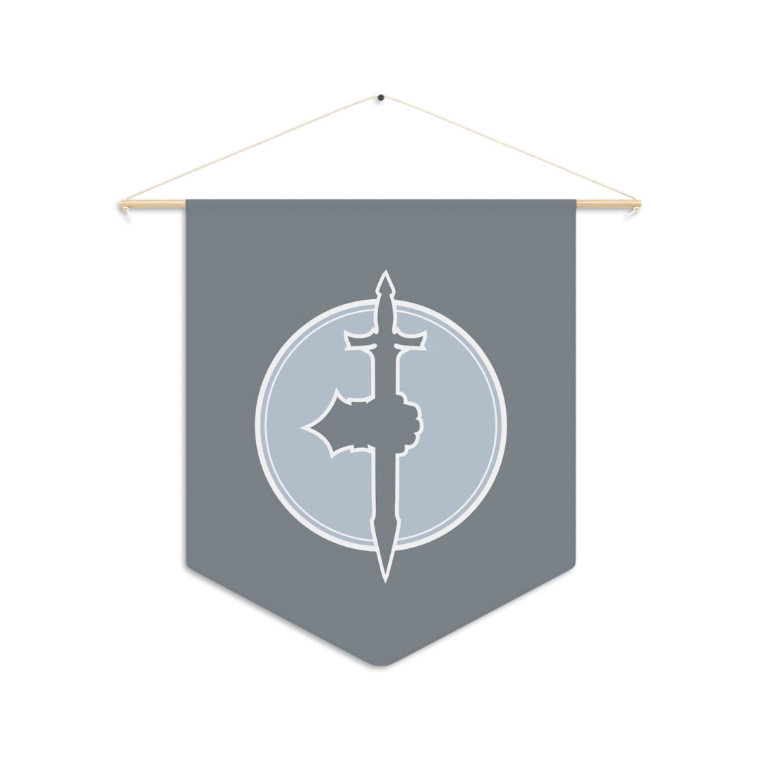 Order of the Gauntlet Faction Banner Pennant - Forgotten Realms Baldur ...