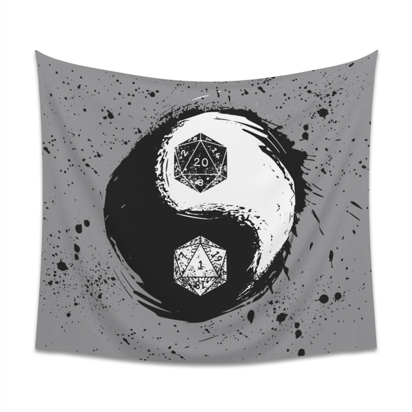 DND Yin Yang Indoor Wall Tapestry Dungeons and Dragons 5e - Etsy