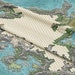 Map of Chult Indoor Wall Tapestry | Colored RPG Dungeons and Dragons ...