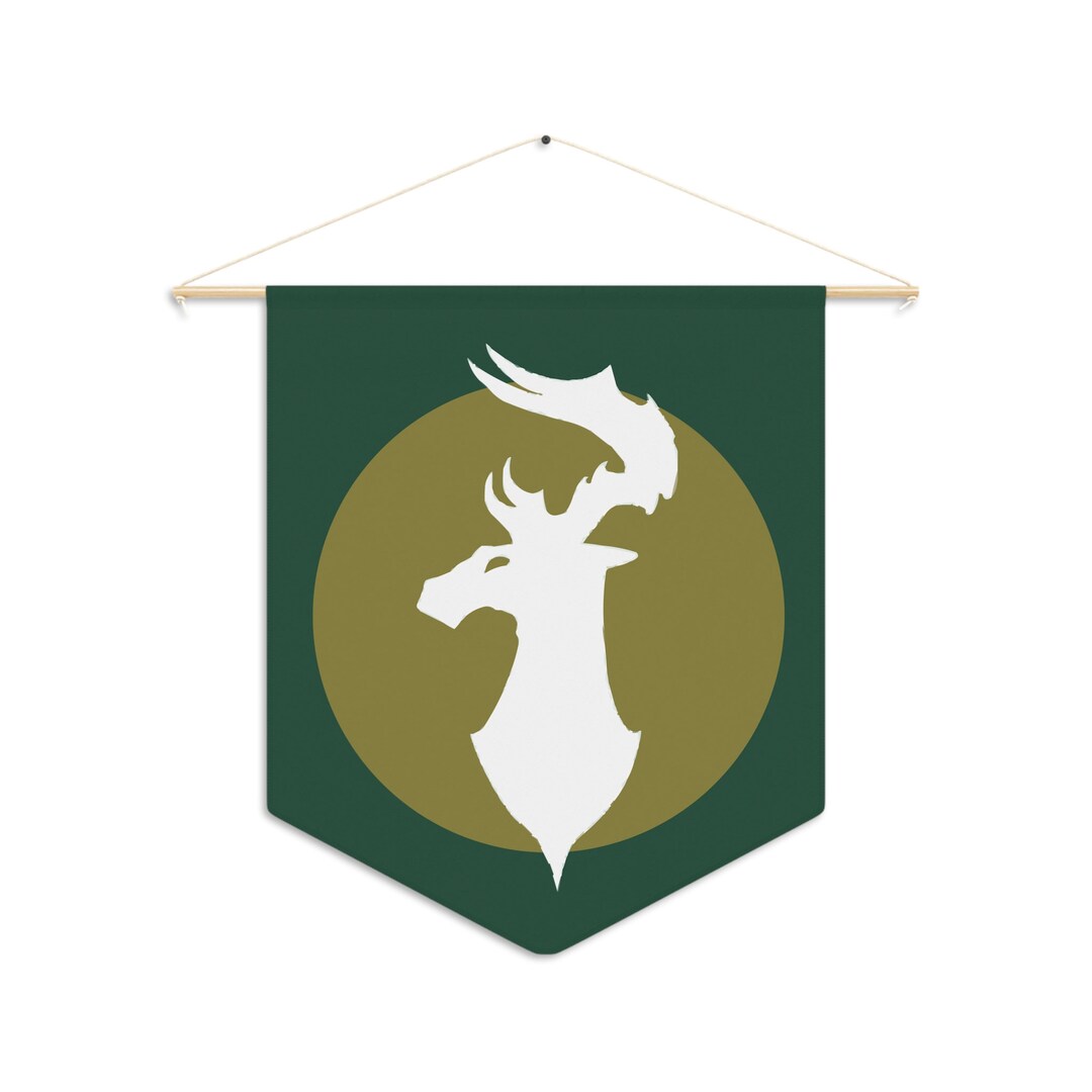 Emerald Enclave Faction Banner Pennant Forgotten Realms - Etsy