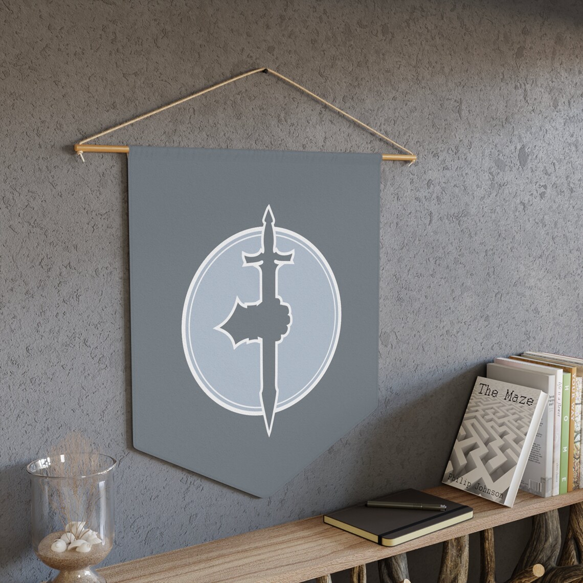 Order of the Gauntlet Faction Banner Pennant - Forgotten Realms Baldur ...