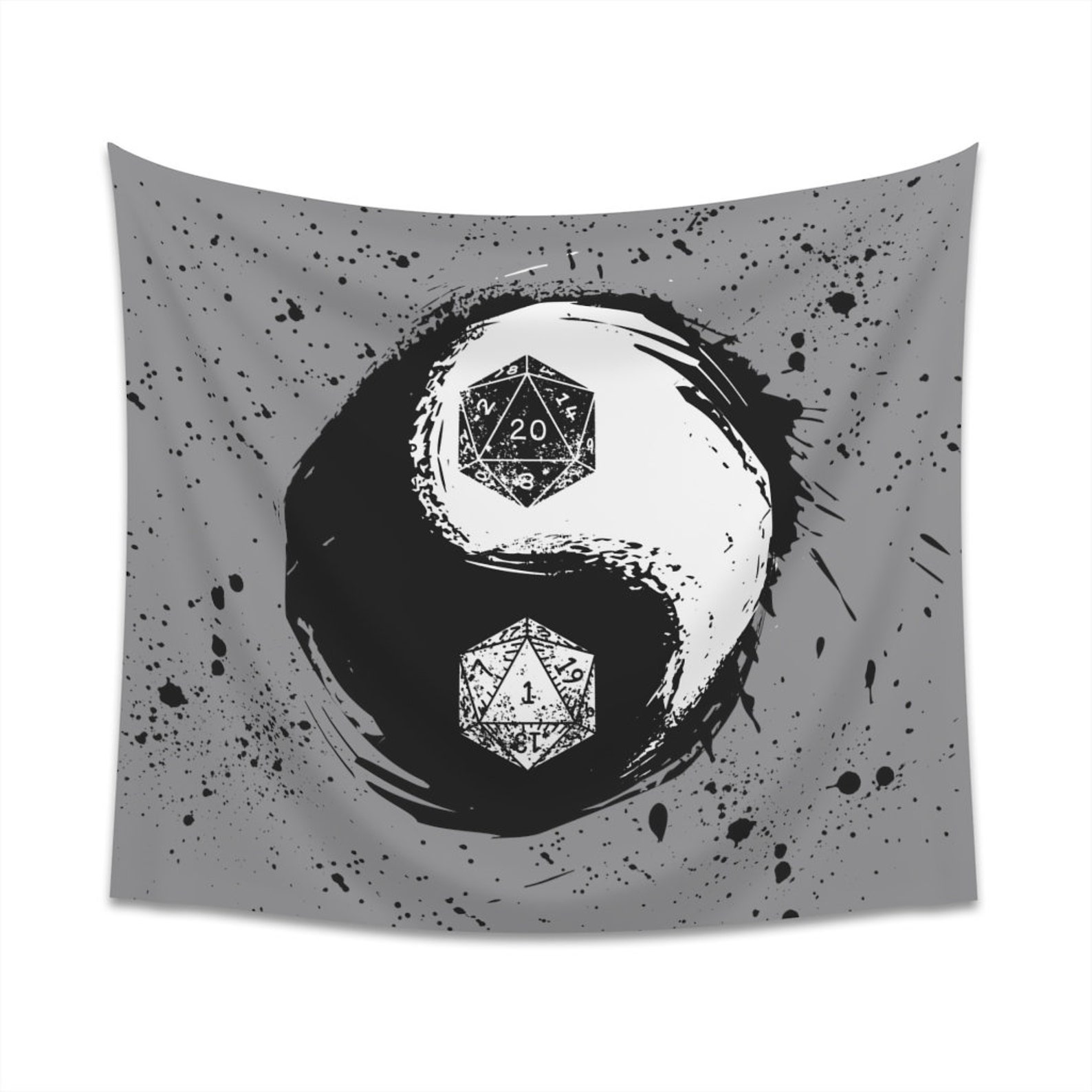 DND Yin Yang Indoor Wall Tapestry Dungeons and Dragons 5e - Etsy