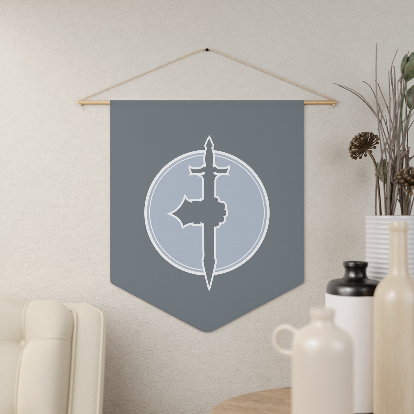 Order of the Gauntlet Faction Banner Pennant Forgotten Realms Baldur's ...