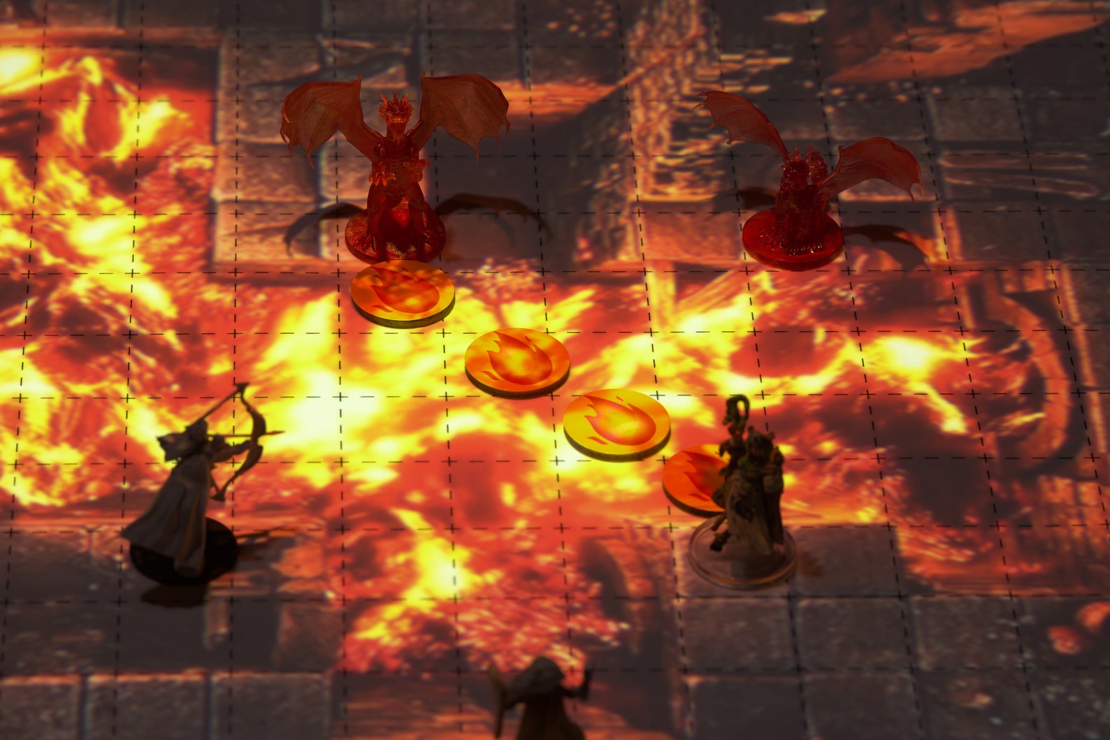 Printable Battle Tokens for DND 5e, Pathfinder 24 Unique Status and ...