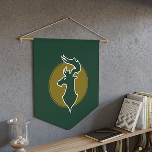 Emerald Enclave Faction Banner Pennant - Forgotten Realms Baldur's Gate ...