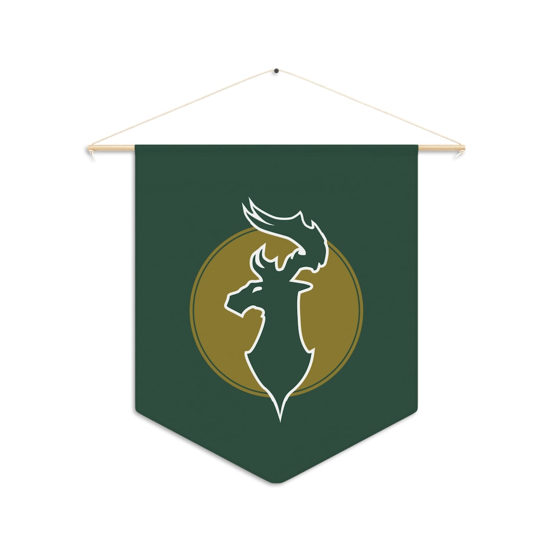 Emerald Enclave Faction Banner Pennant - Forgotten Realms Baldur's Gate ...
