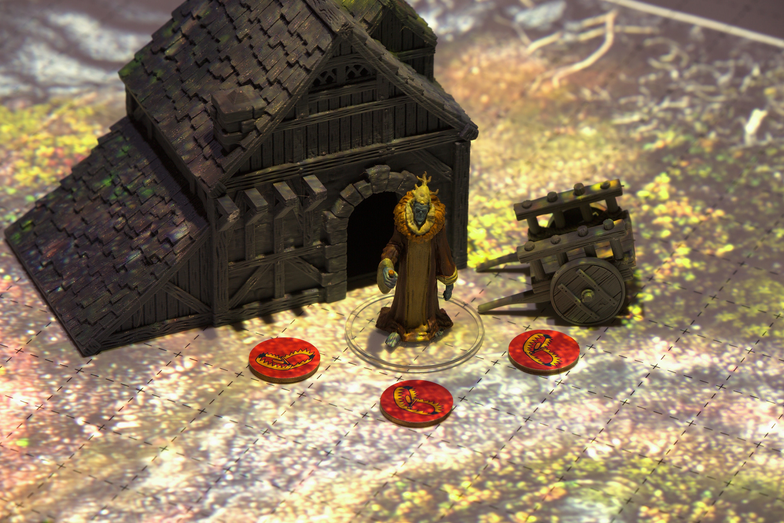 Printable Battle Tokens for DND 5e, Pathfinder 24 Unique Status and ...