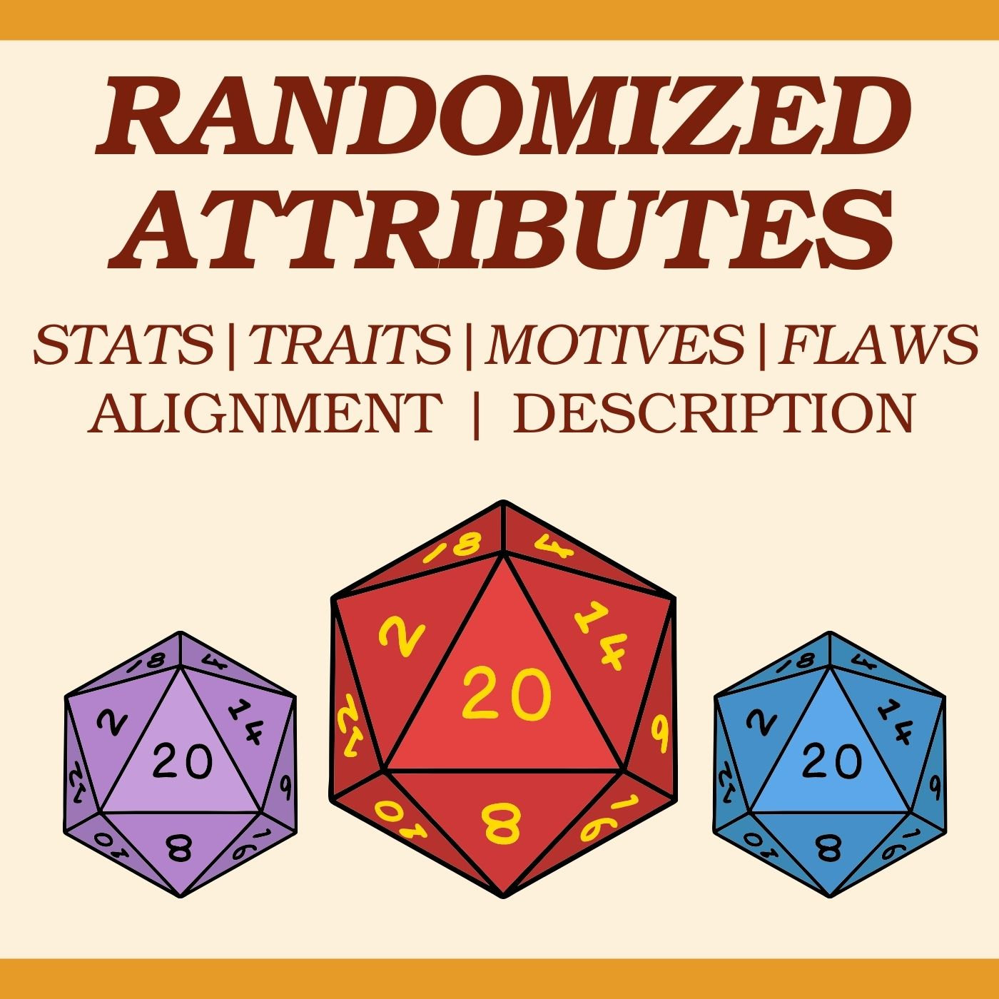 200000 Random NPC Generator for Dungeons and Dragons DND 5e - Etsy