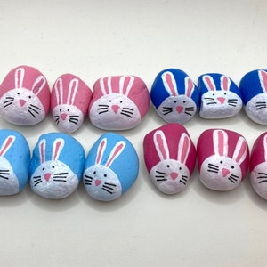 Minimum 3 Rabbit Pebbles - Minimum 3 Rabbits to 10 - Bunny Rocks ...